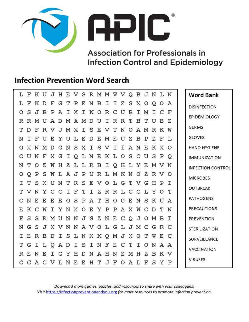 Games and Activities | infectionpreventionandyou.org